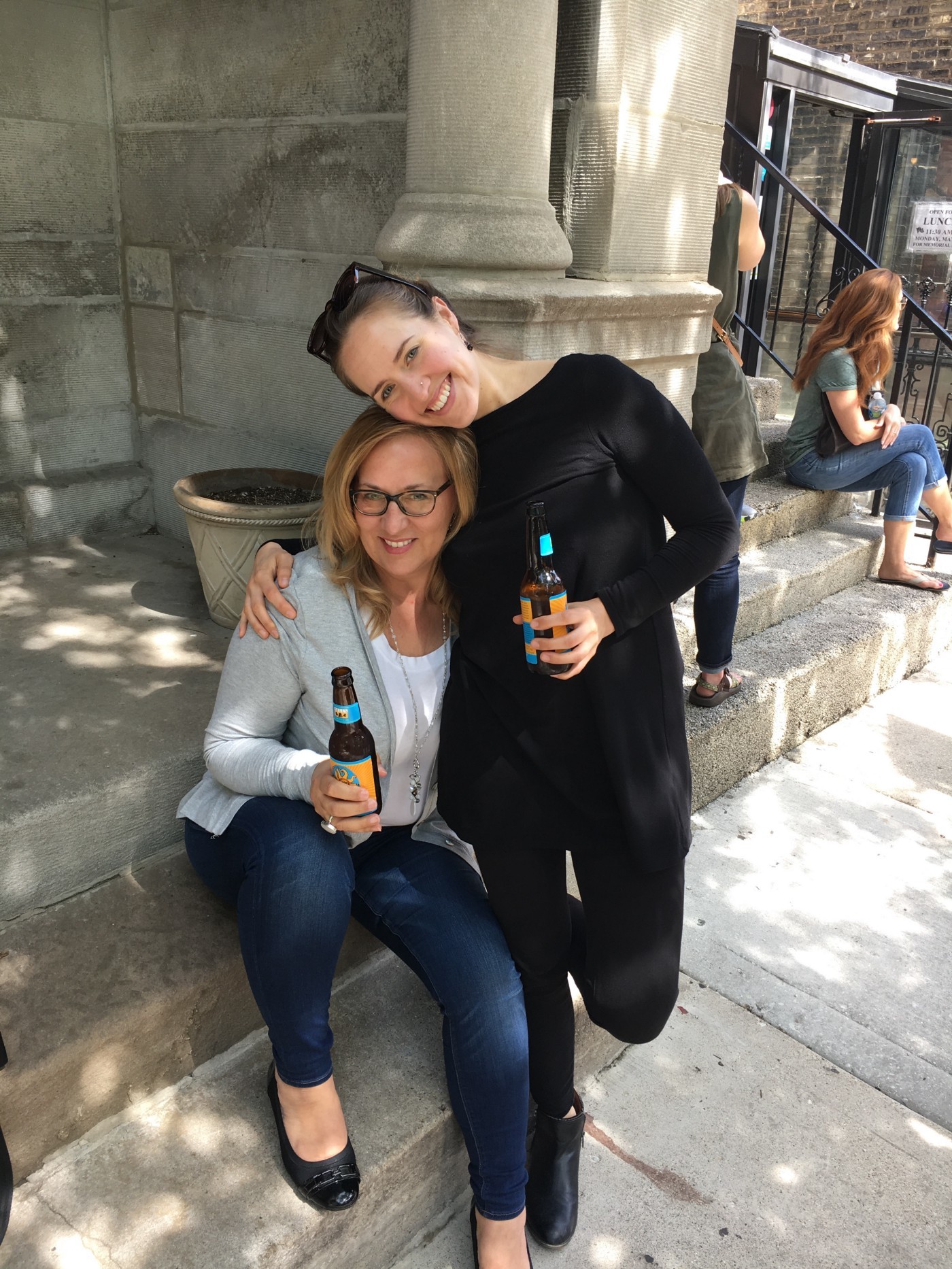 Emily Granger, harpist, and Luke Tierney, founder of Tier 1 Arts - The ...